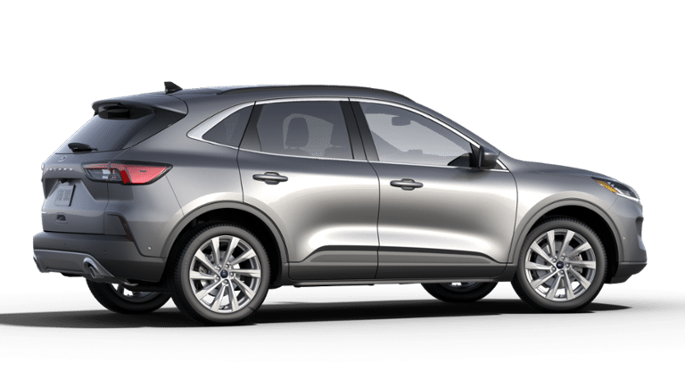 2021 Ford Escape Titanium Hybrid Iconic Silver, 2.5L iVCT Atkinson ...